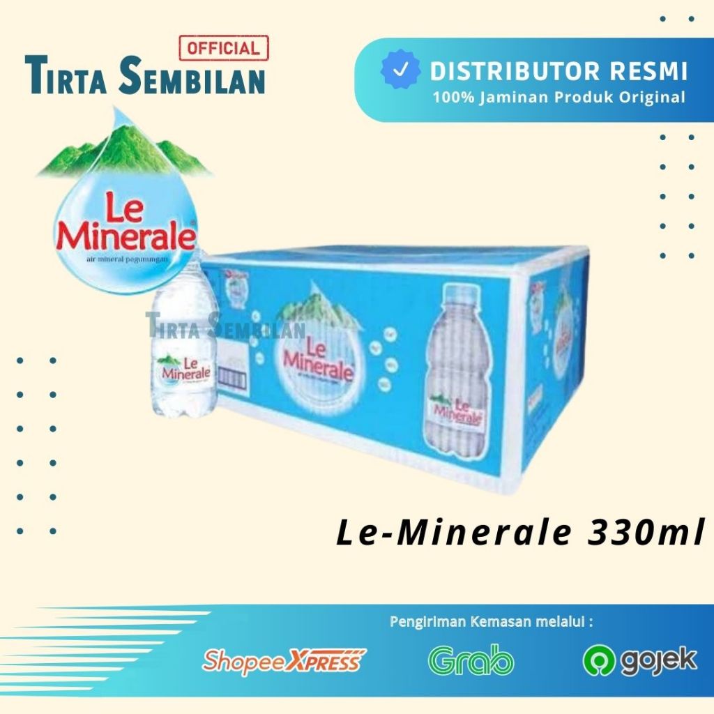 Jual Le-Minerale Leminerale Lemin 330ml 330 ML | Shopee Indonesia