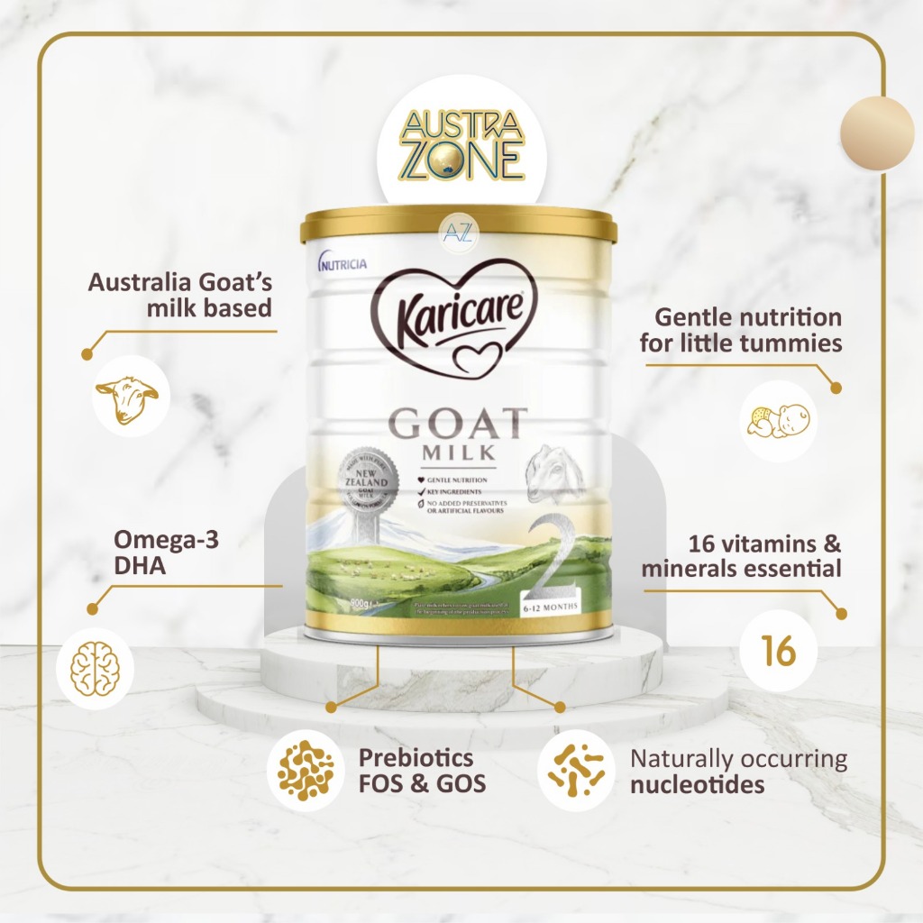 Jual Karicare Follow-On Goat Milk Formula (6-12 Bulan) | Shopee Indonesia