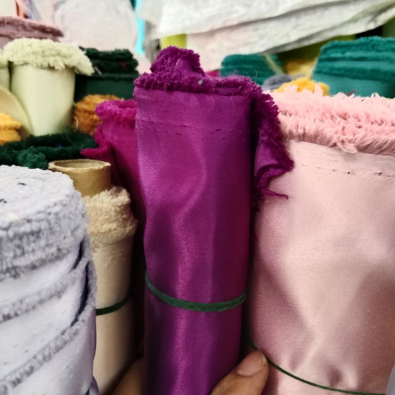 Jual bahan kain satin bridal premium kain gaun pengantin mewah | Shopee ...