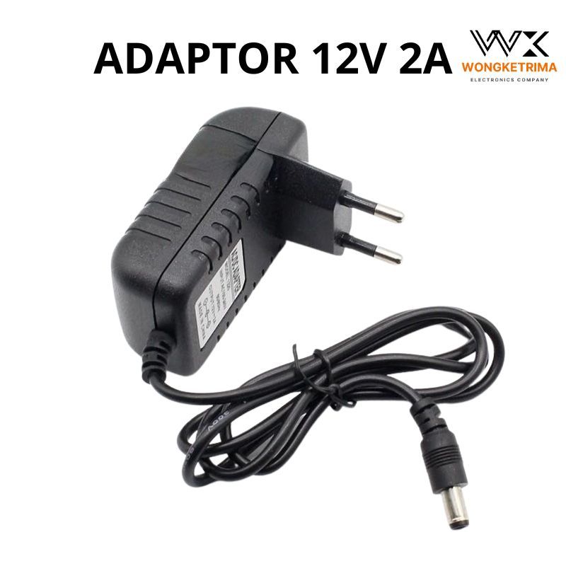 Jual ADAPTOR 12V 2A ADAPTOR DC 12 VOLT 2 AMPERE POWER SUPPLY 12 VOLT ...