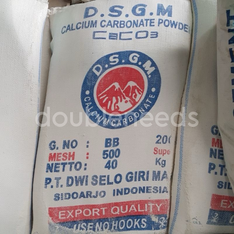 Jual KALSIUM MESH 500 DSGM 1SAK 40KG / KALSIUM CAP GUNUNG 1SAK 40KG ...