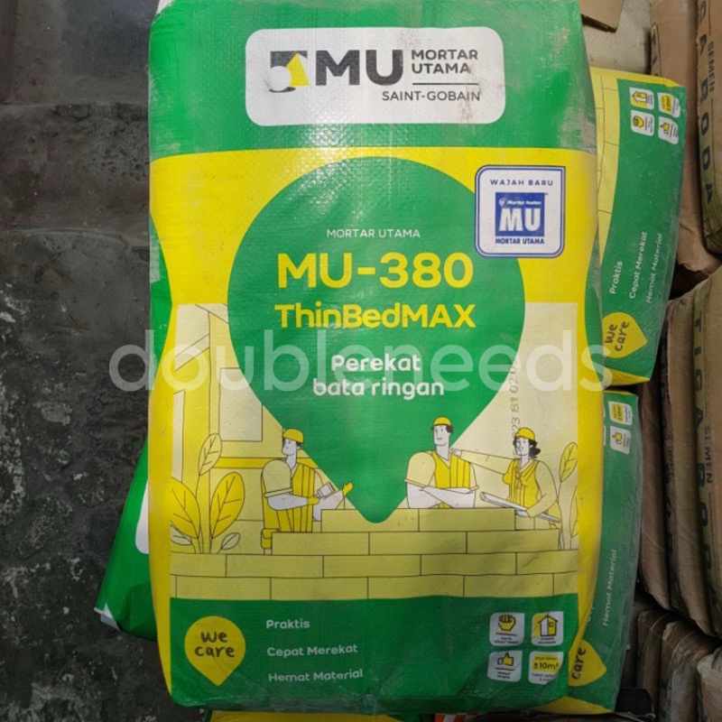 Jual MU 380 1SAK 40KG SEMEN PEREKAT BATA RINGAN | Shopee Indonesia
