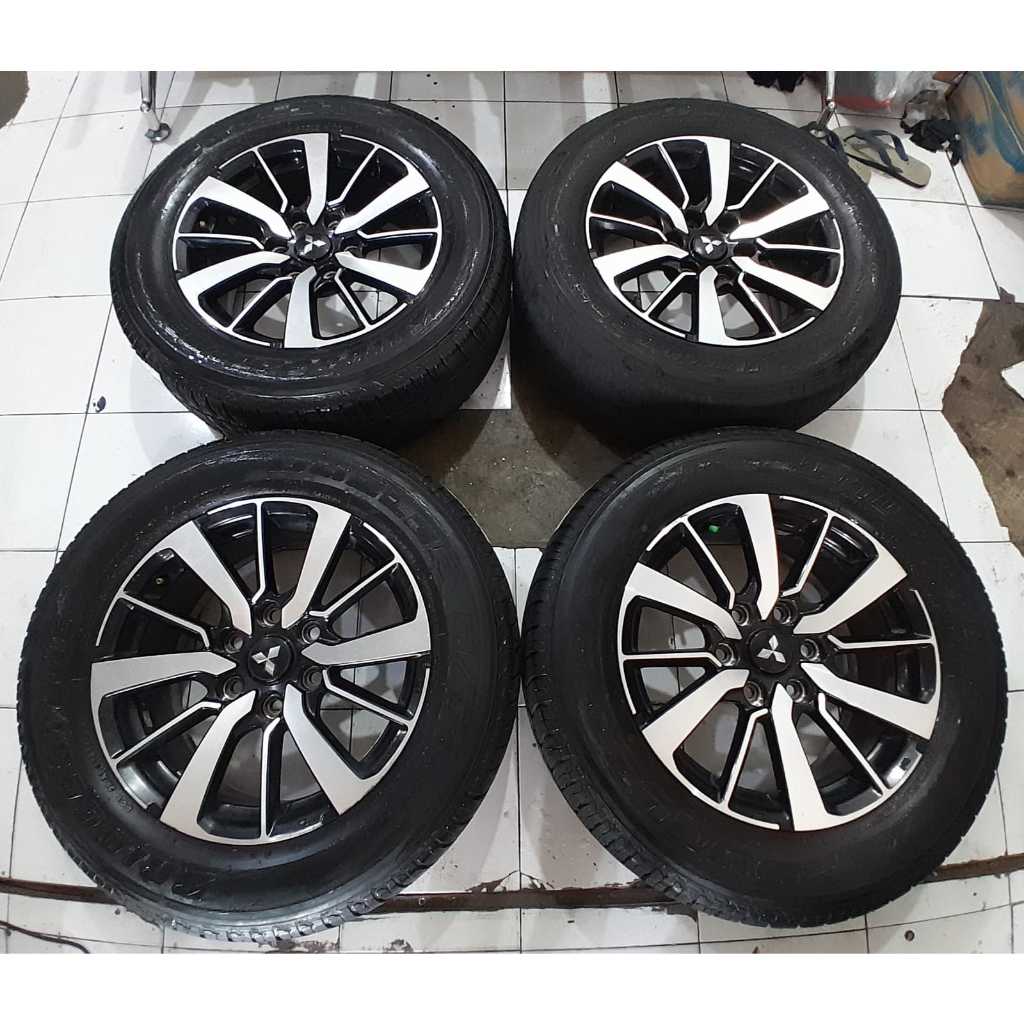 Jual VELG MOBIL SECOND STANDAR PAJERO RING 18 PCD 6X139,7 + BAN(2) 265 ...
