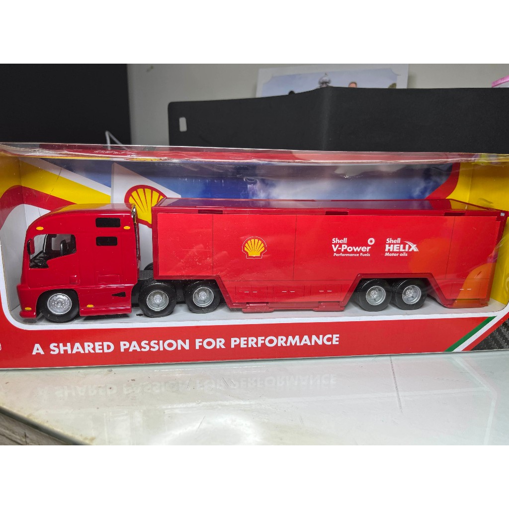 Jual Diecast Truck Shell Hauler Burago (Limited edition) | Shopee Indonesia