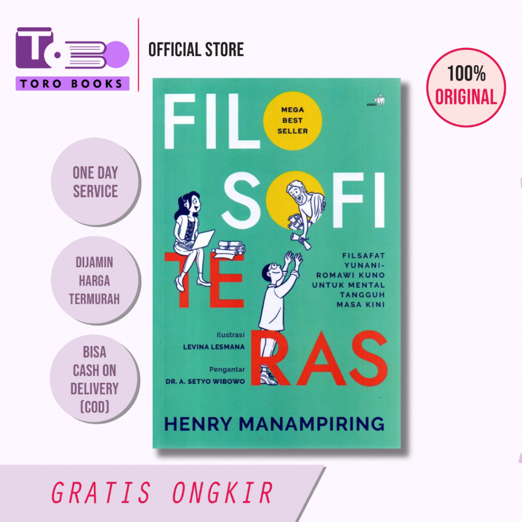Jual Buku Filosofi Teras ( new cover 2023 ) - Henry Manampiring ...