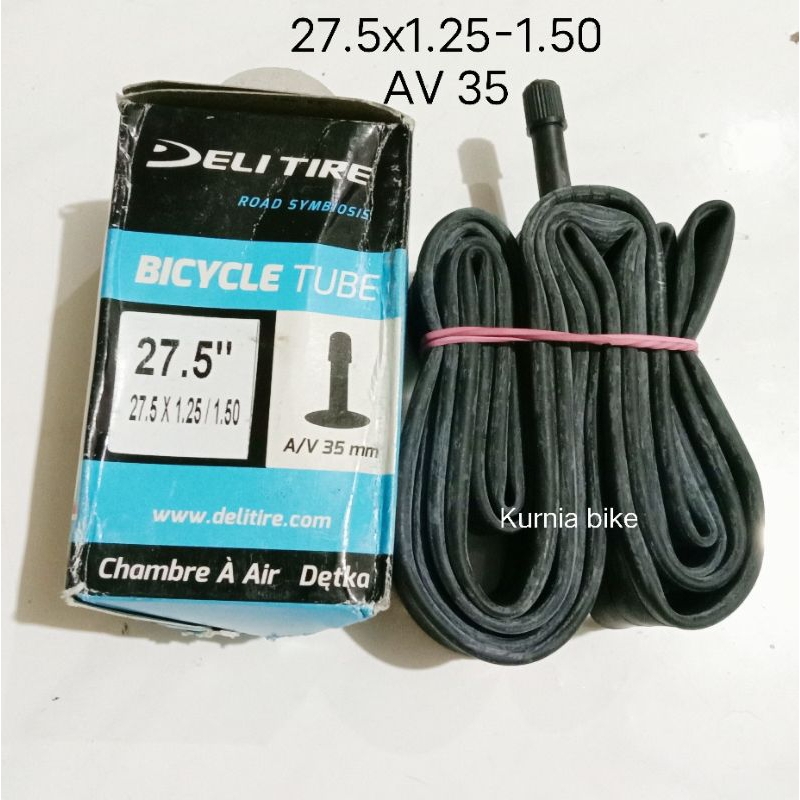 Jual ban dalam sepeda 27.5 x 1.25 / 1.35 / 150 cop motor tinggi 35 mm murah | Shopee Indonesia