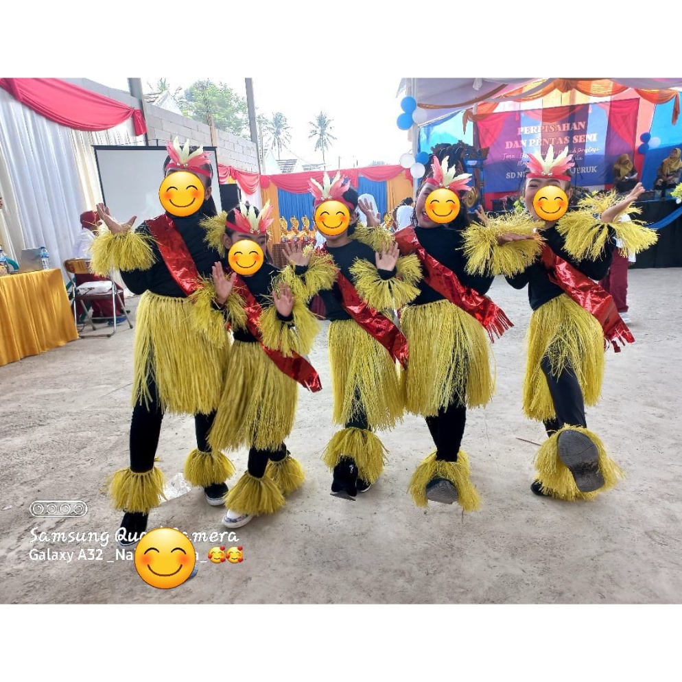 Jual Harga Kompetitif Rok tali rapia, rok tari papua, rok tari sajojo ...