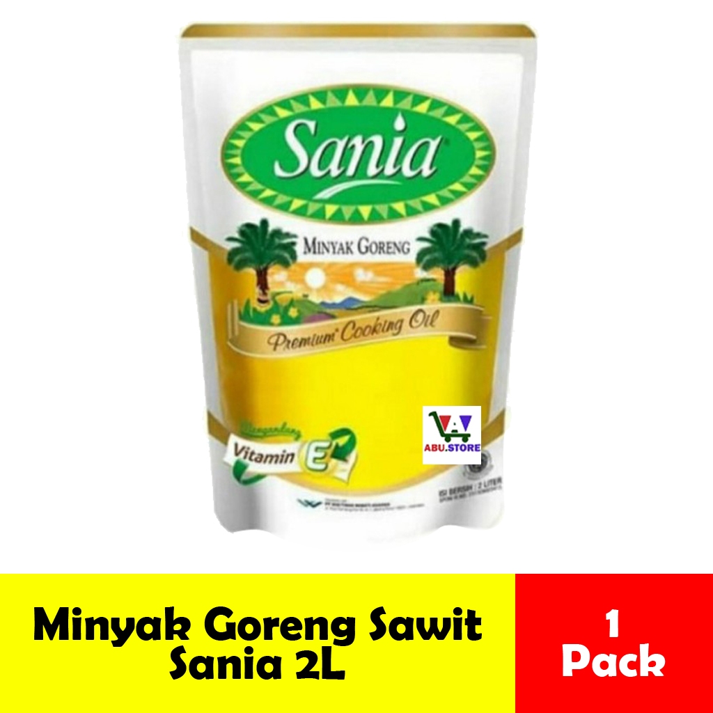 Jual Minyak Goreng Sawit Premium Sania 2 Liter | Shopee Indonesia