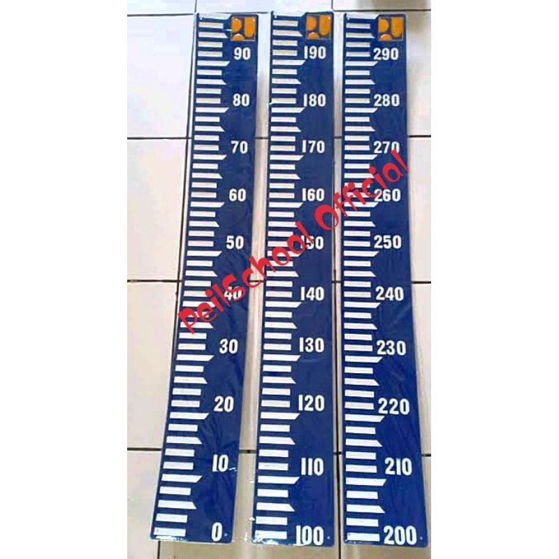 Jual Peil Scale peil Schaal 4, 5, 6, 7, 8, 9 dan 10 meter ( peilscale ...