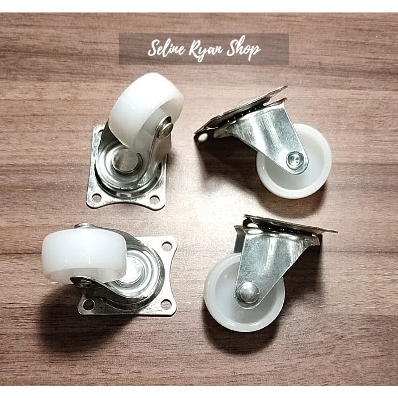 Jual Roda Gepeng / Roda Koper / Roda Troli / Roda Rak 1 1/4" (30mm ...