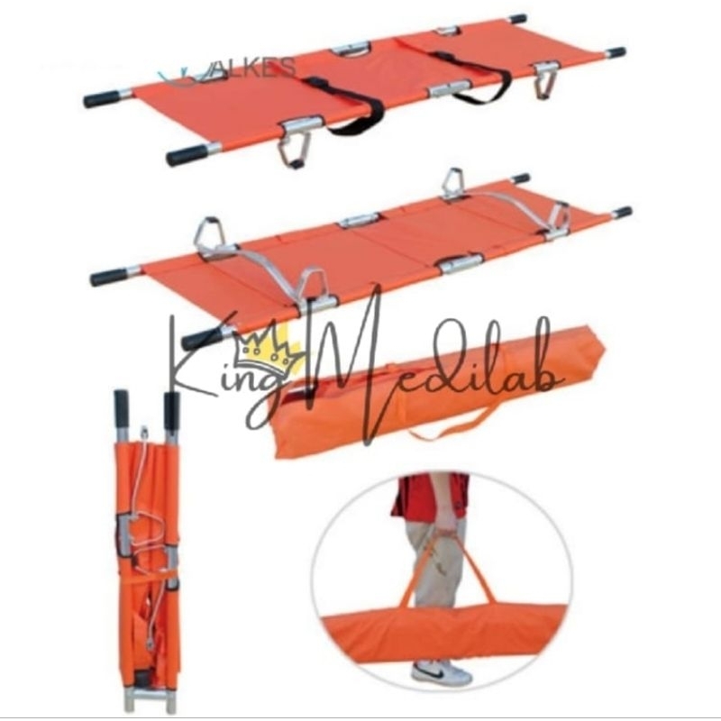 Jual Tandu Lipat 2 GEA YDC 1A9 Aluminium Stretcher Tandu Lipat Dua UKS ...