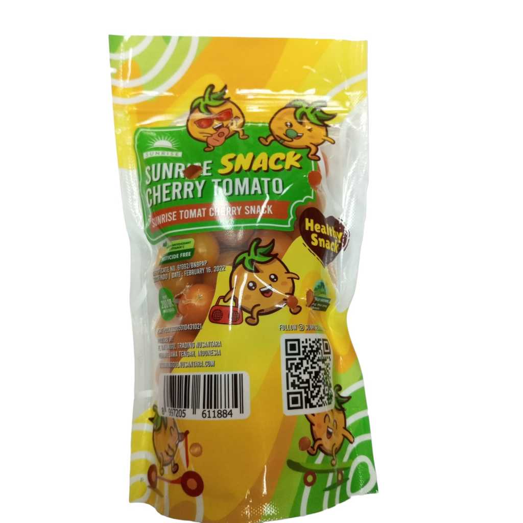 Jual Sunrise Yellow Cherry Tomato Snack 200 Gr | Shopee Indonesia