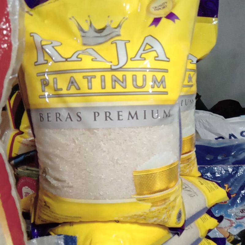 Jual Beras cap Raja platinum 5kg | Shopee Indonesia