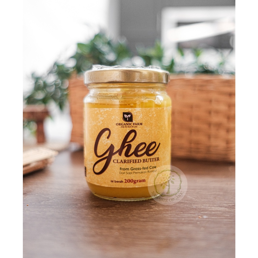 Jual COD ORGANIC FARM GHEE - ORGANIC AND GRASS-FED CLARIFIED BUTTER ...