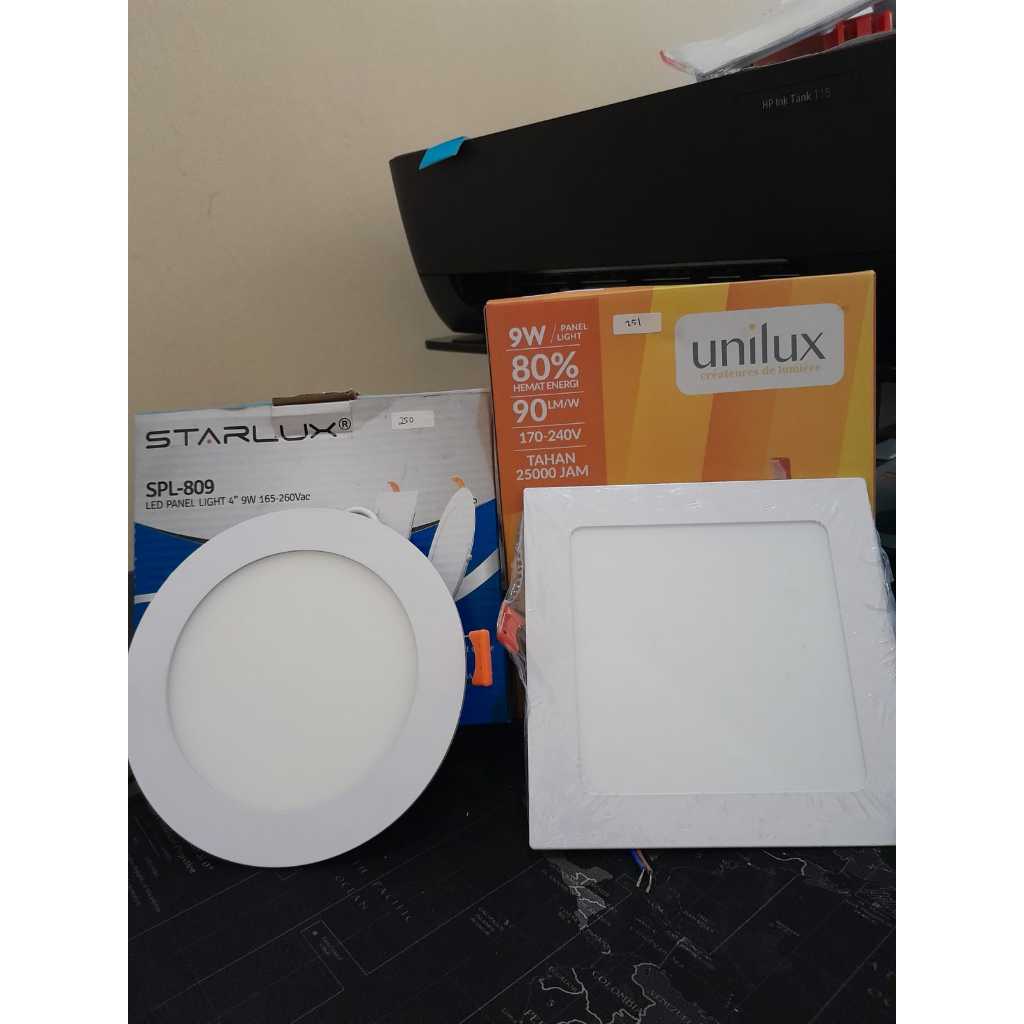 Jual DOWNLIGHT LED PANEL IB 9 WATT BULAT STARLUX SPL-809 4 INCH WARM ...