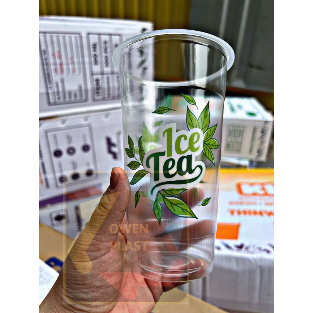 Jual GELAS MOTIF TEH/GELAS PLASTIK MOTIF TEH/GELAS OZ/GELAS PLASTIK ...