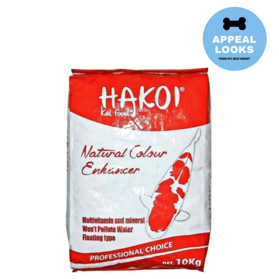 Jual Hakoi 10 kg Makanan Pakan Pelet Ikan Koi (EKSPEDISI KARGO ...