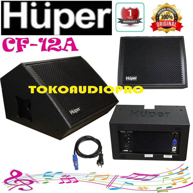Jual Speaker Huper CF12A 12-inch Monitor Speaker Monitor Aktif Coaxial ...