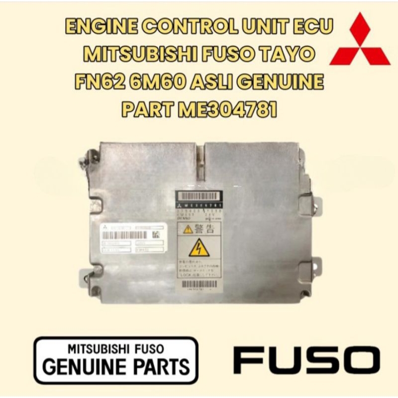 Jual ENGINE CONTROL UNIT ECU MITSUBISHI FUSO TAYO FN62 6M60 ASLI ...