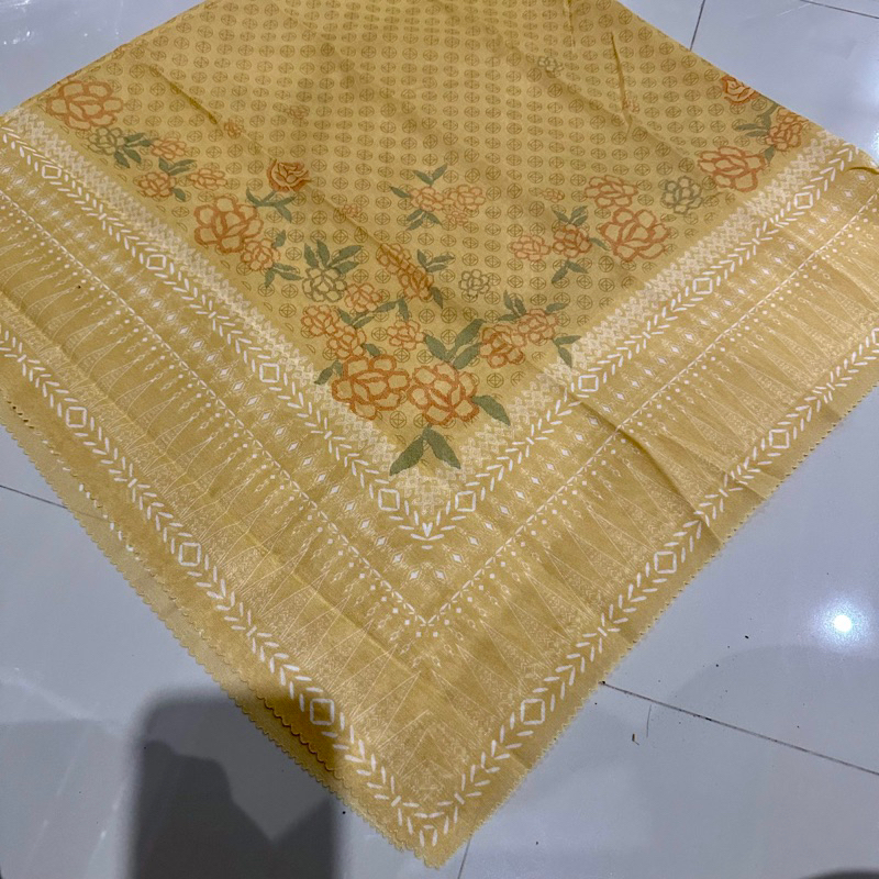 Jual KUNING KATALOG| VOAL MOTIF PREMIUM seri Kuning/lemon/Kunyit ...