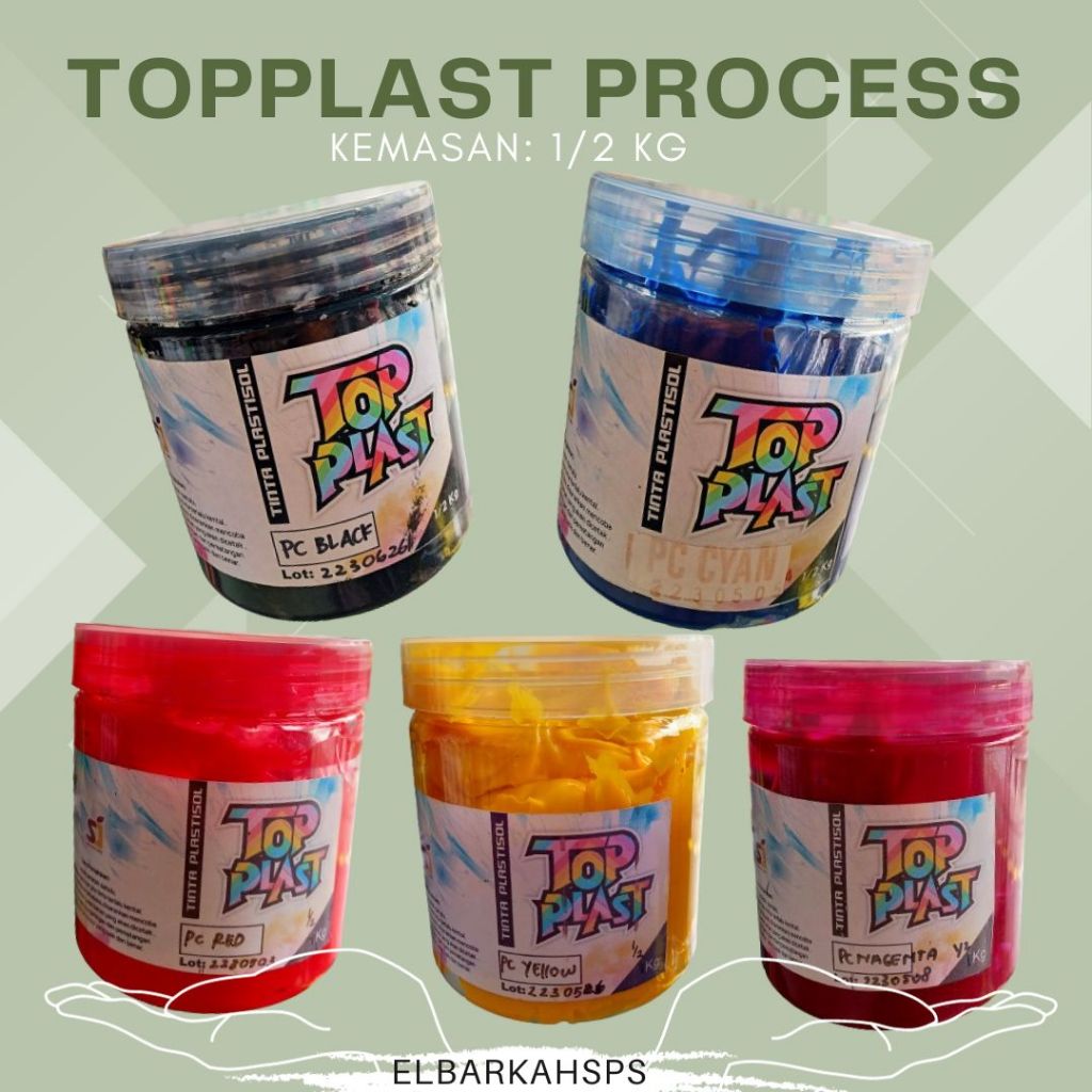Jual TOPPLAST PROCESS @1/2 KG | Shopee Indonesia