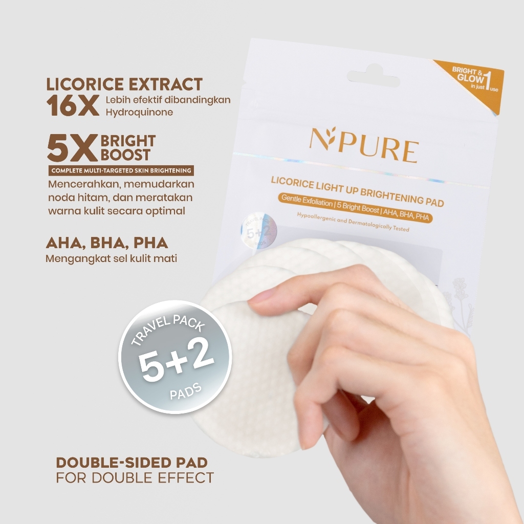 Jual NPURE Cica Clear Pad Sachet - N'Pure Cica - Cica Anti Acne - Anti ...