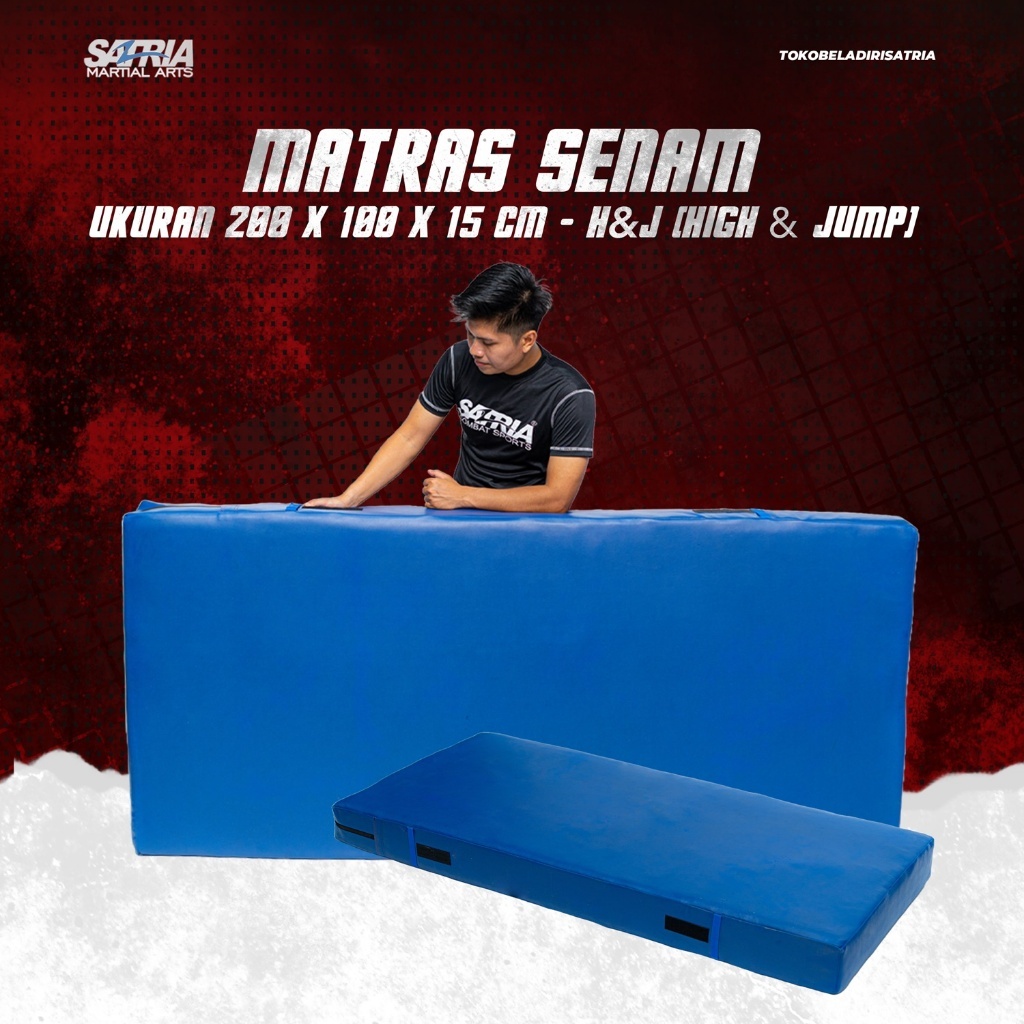 Jual MATRAS SENAM TEBAL 20 CM X 200 X 100 CM H&J (HIGH AND JUMP ...