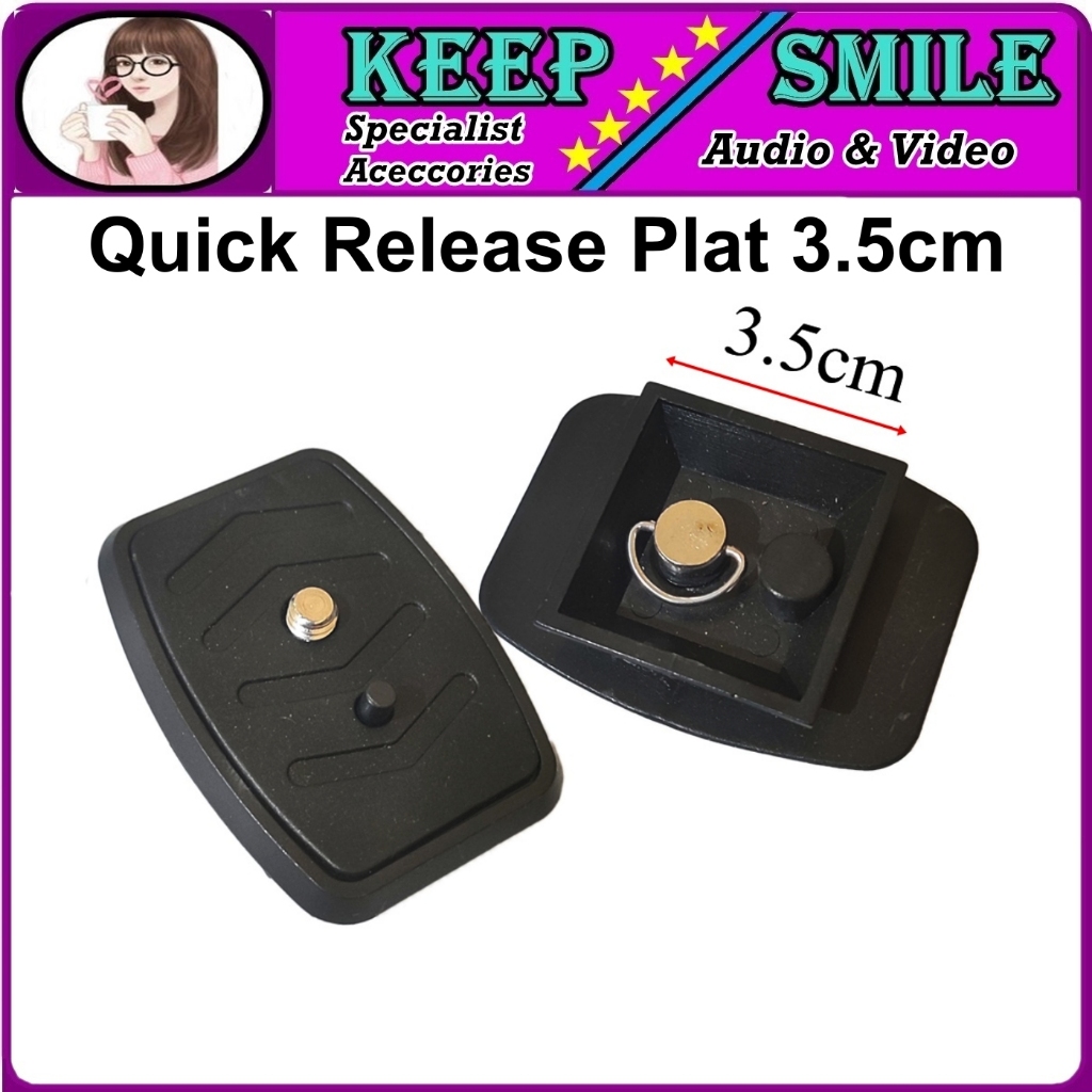 Jual Quick Release Plate 3.5cm | Shopee Indonesia