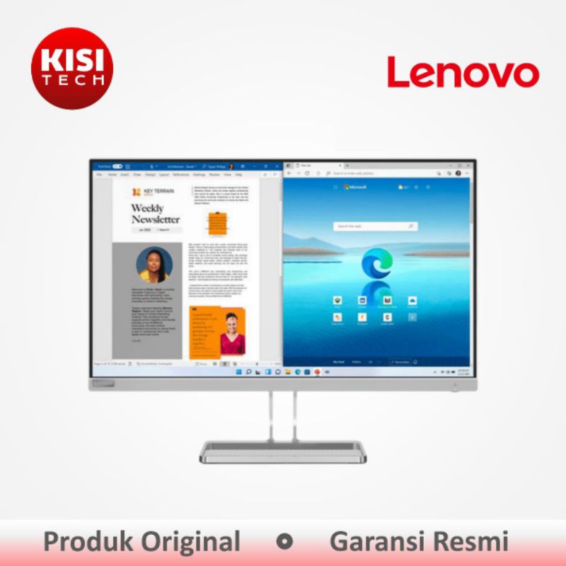 Jual Monitor Lenovo L27i-4A LED 27 Inch IPS 100Hz HDMI VGA Speaker ...