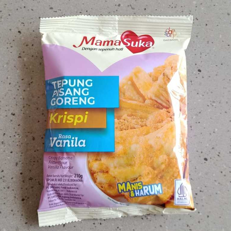 Jual MAMASUKA TEPUNG PISANG GORENG KRISPI 210g | Shopee Indonesia