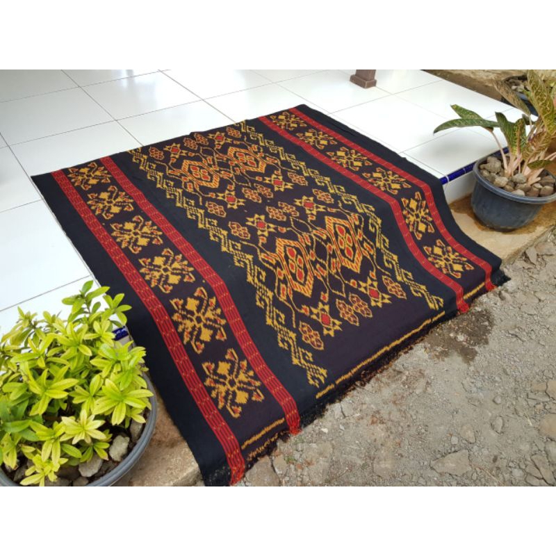 Jual Kain Tenun Ikat Blanket Entik [Premium] Motif Khas Lombok Sumba ...