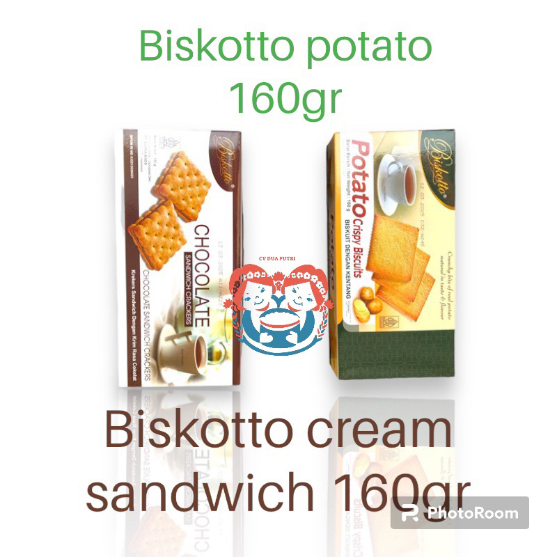 Jual biskitop biskotto potato crispy biskuit / biskotto cream sandwich ...