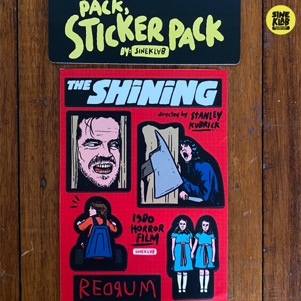 Jual sineklab - STICKER PACK THE SHINING - Edisi Sticker Film / Movie ...
