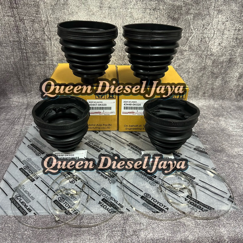 Jual Boot Drive Shaft Boot As Roda Hilux 2.5cc/3.0cc Fortuner 2 Set ...