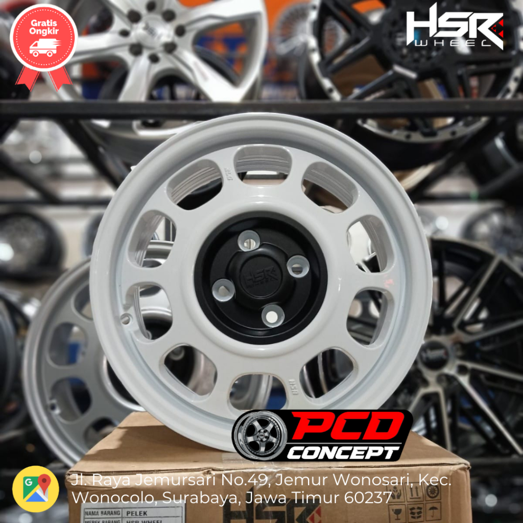 Jual VELG MOBIL HSR KLG RING 14 VELG RACING AGYA BRIO SIGRA WULING AIR EV | Shopee Indonesia