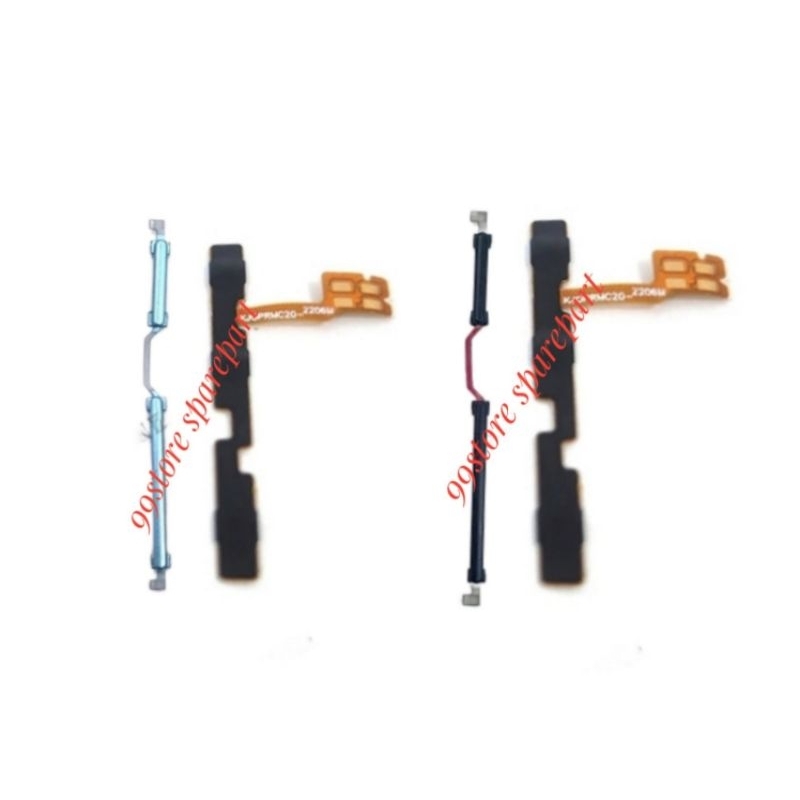 Jual TOMBOL SET + FLEXIBEL ON OFF VOLUME REALME C11 2021 | Shopee Indonesia