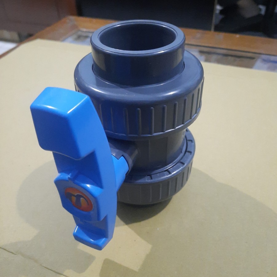 Jual Ball Valve PVC Boost 1,5 inch Model Socket (Stop Kran air model ...