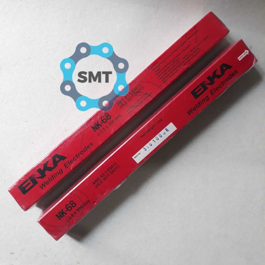 Jual Kawat Las Nikko Steel Enka NK68 NK 68 NK-68 2.0 mili 2,0mm (1pak isi 1kg) | Shopee Indonesia
