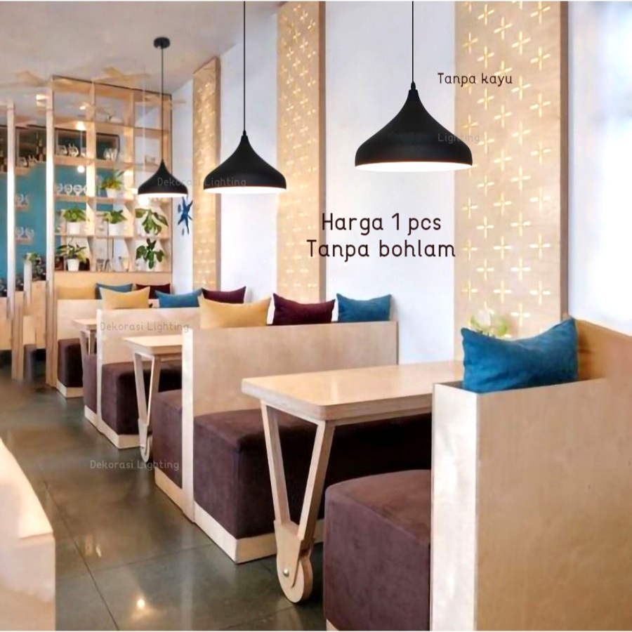 Jual Lampu hias gantung cafe restoran mini bar coffe shop MINIMALIS ...