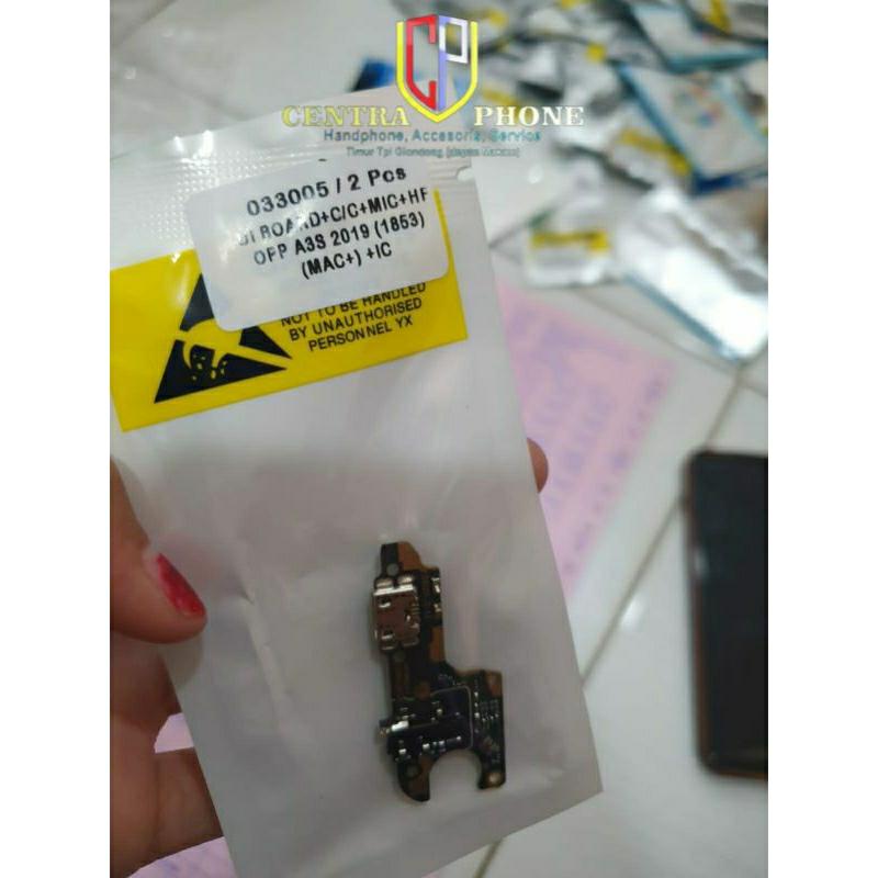 Jual UI BOARD+C/C+MIC+HF OPPO A3S 2019 (MAC+) +IC | Shopee Indonesia