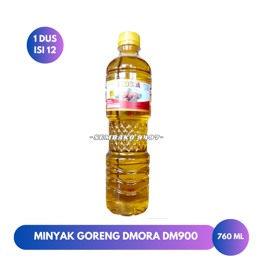 Jual DUS MINYAK GORENG D'MORA 760 ML (12 BOTOL) | Shopee Indonesia