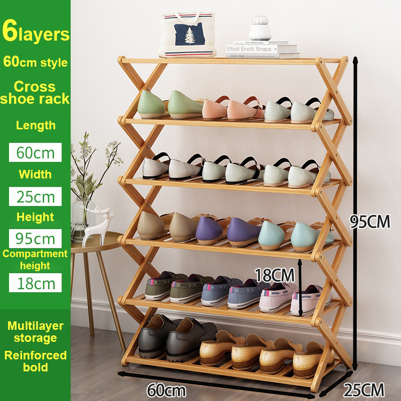 Jual Rak Sepatu 6 Susun Rak Sepatu Rak Sepatu Kayu Rak Sepatu Minimalis ...