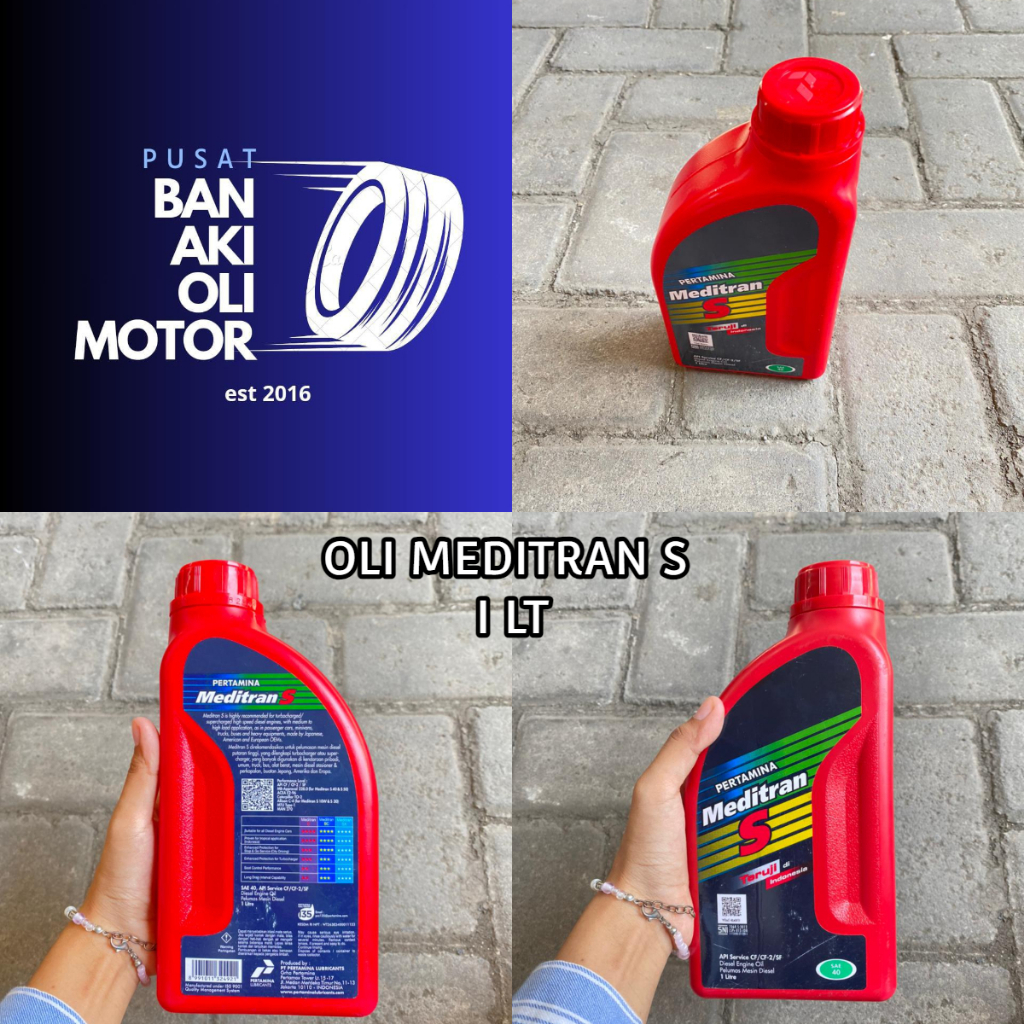 Jual OLI MEDITRAN S 1LT //OLI PERTAMINA MEDITRAN S SAE 40 1 LITER ...