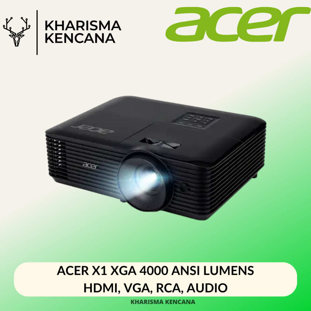Jual PROJECTOR ACER X1 4000 ANSI LUMENS XGA (1.024 x 768) RESMI ...