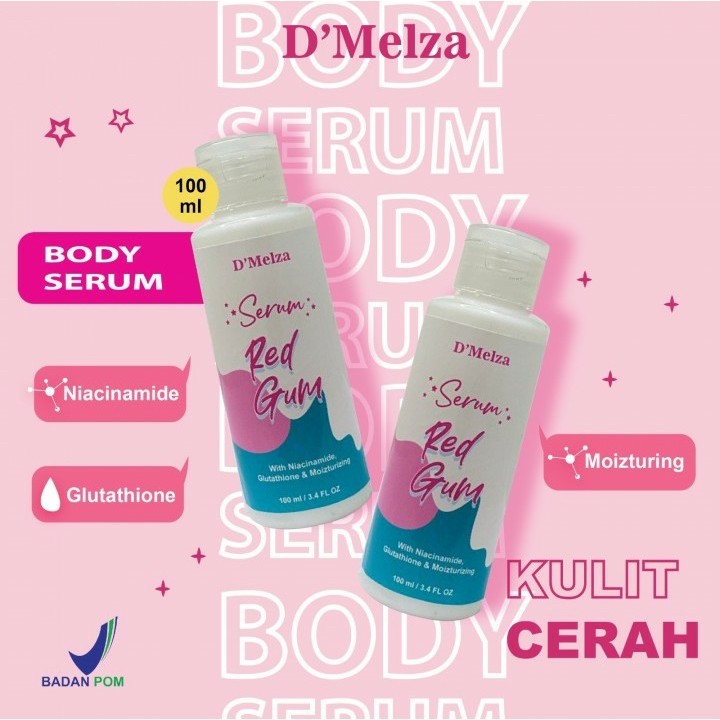 Jual D'Melza Body Serum 100ml (BPOM) | Shopee Indonesia