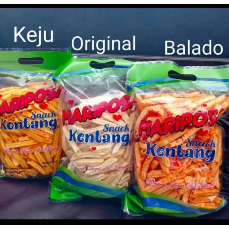Jual SNACK KENTANG MARIPOSA | Shopee Indonesia