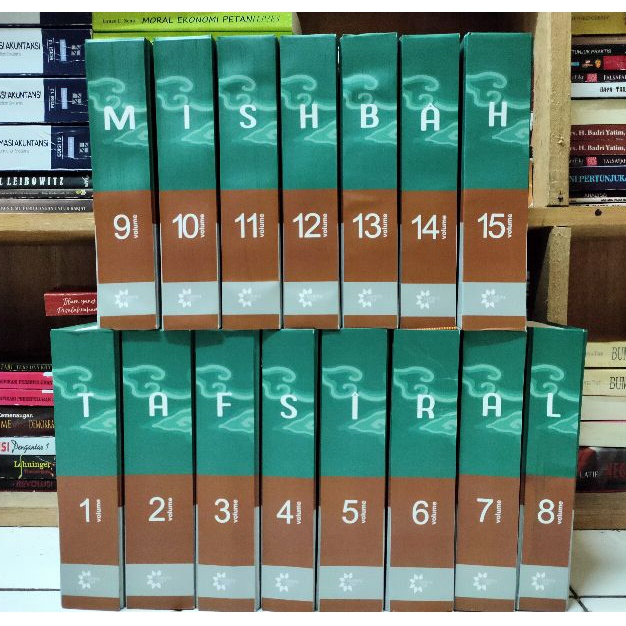 Jual PAKET 15 KITAB TAFSIR AL MISHBAH / AL MISBAH JILID 1-15 BY M QURAISH SHIHAB [ORIGINAL ...