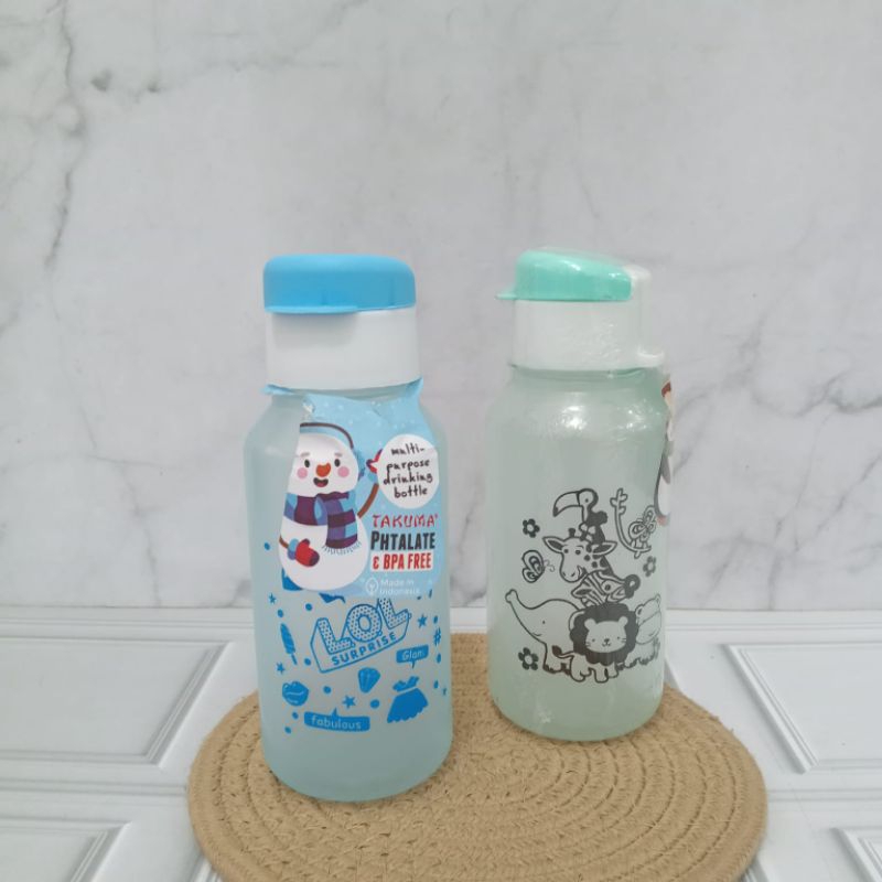 Jual BOTOL MINUM ANAK KARAKTER 350ML/ BOTOL MINUM BPA FREE TAKUMA | Shopee Indonesia