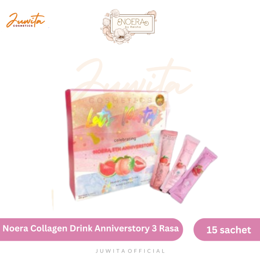 Jual Noera Collagen Drink Anniverstory Edition | 3 Rasa | Shopee Indonesia