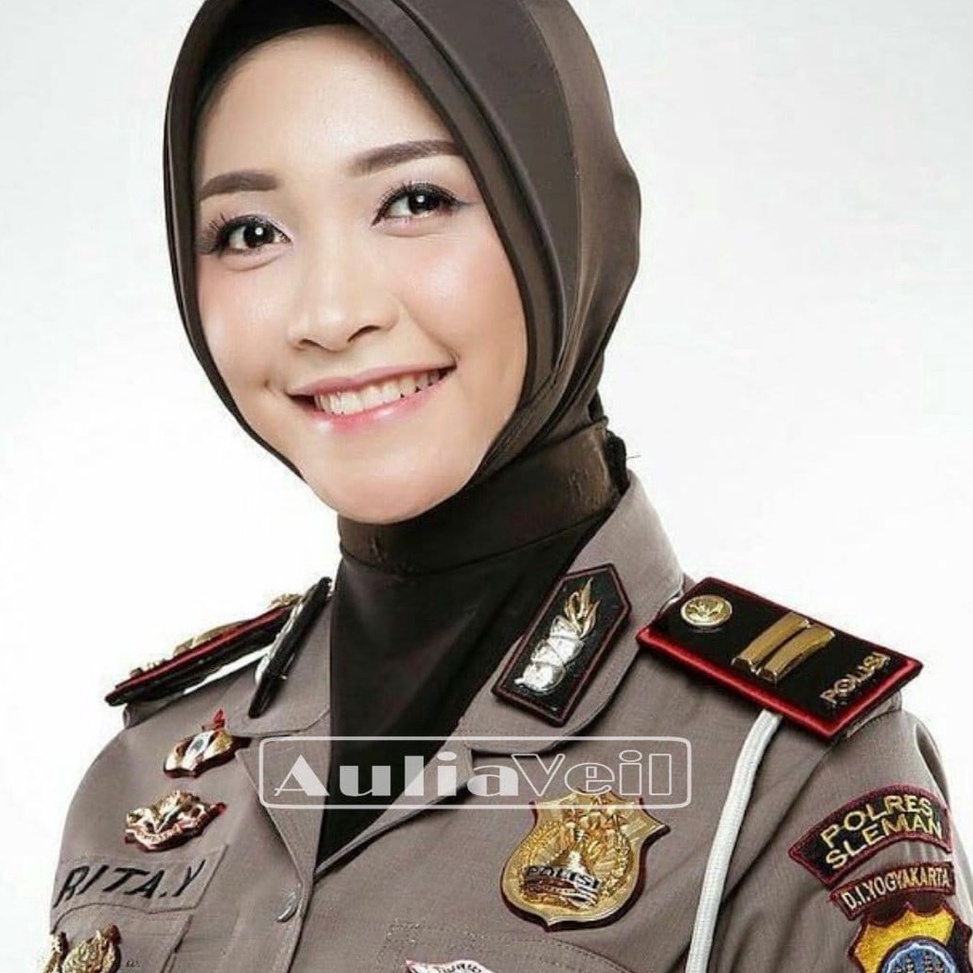 Jual Jilbab Dinas Polwan/PNS Polri/Satpan/Bayangkari dll 46 | Shopee ...
